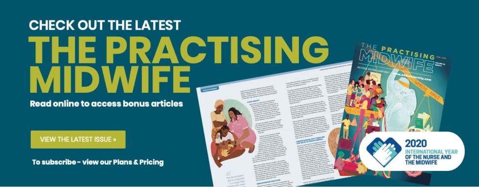 The Practising Midwife | The No 1 Journal for Midwives, Students & Doulas